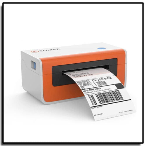 Comer Shipping Label Printer – Commercial Grade Direct Thermal High ...