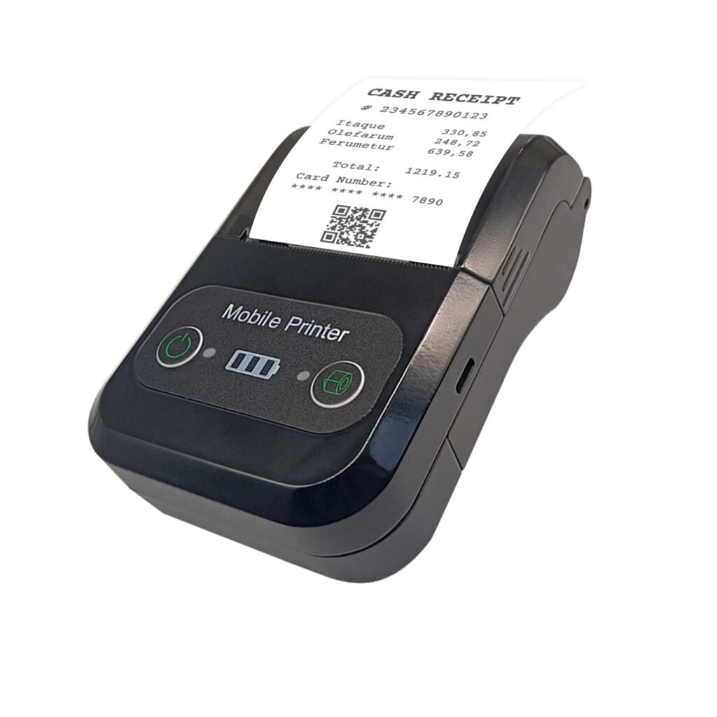 58mm 2 Inch Thermal Receipt Printer Mini Bluetooth Printer