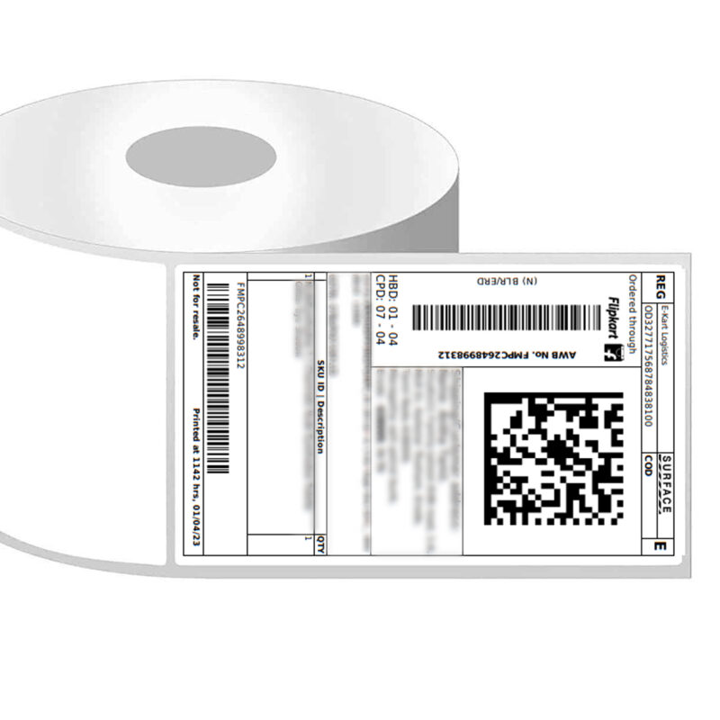 Thermal Shipping Label Papers 3x5 Inch 75x125 Mm 500 Roll Labels For Flipkart Label Factory thermal-shipping-label-papers-3x5-inch-75x125-mm-500-roll-labels-for-flipkart-label-factory